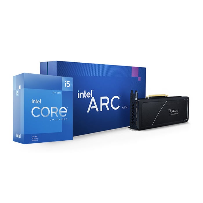 Bundle ARC A750 + i5 12600K - grosbill.com