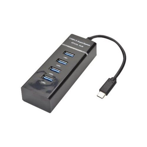 MCL Samar Connecteur USB-C - 4 ports USB A 3.0 - Hub MCL Samar