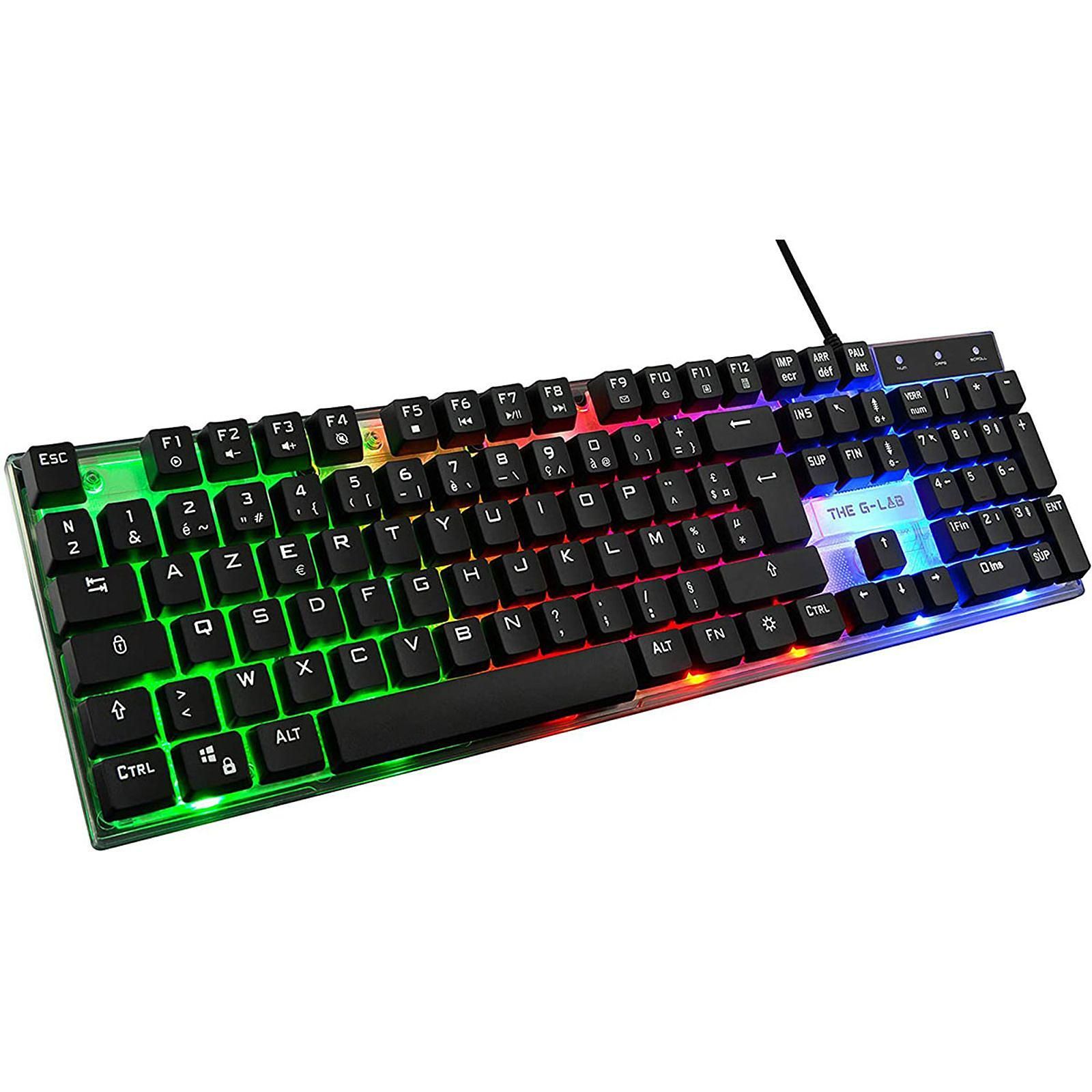 The G-LAB Gaming Combo ZINC - Pack Clavier/Souris - grosbill.com The G-LAB Gaming Combo ZINC - Pack Clavier/Souris - grosbill.com