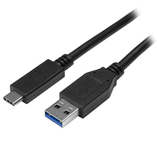 Câble USB 3.1 Gen.2 Type A Male - Type C Male - 2m - Connectique PC