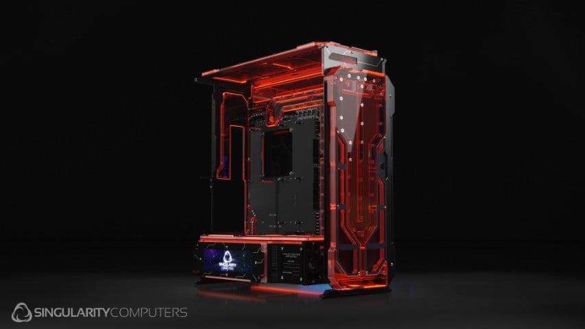 Singularity Singularity Computer Spectre 4 Black Noir - Boîtier PC