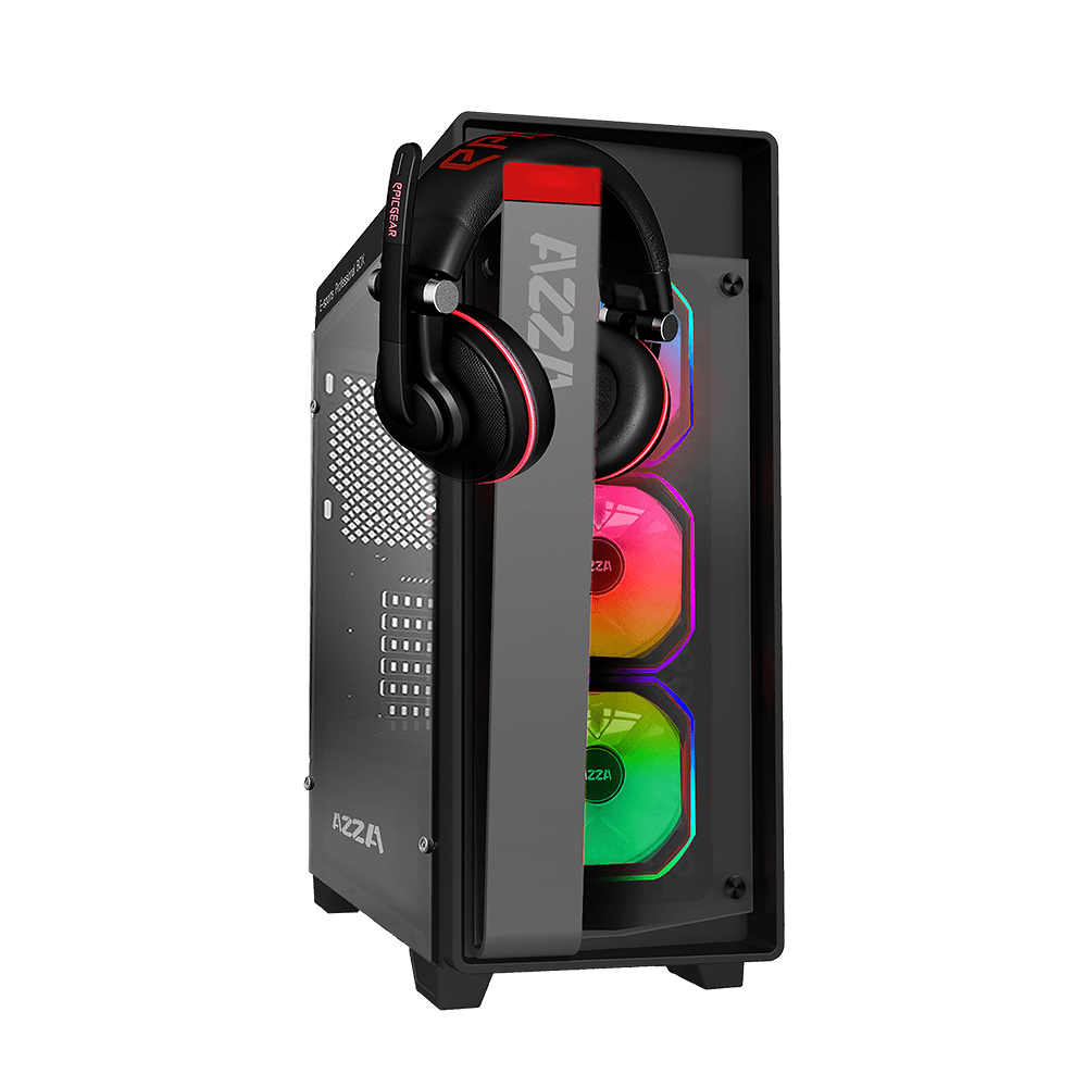 Azza Obsidian 270 Noir - Boîtier PC Azza - grosbill.com
